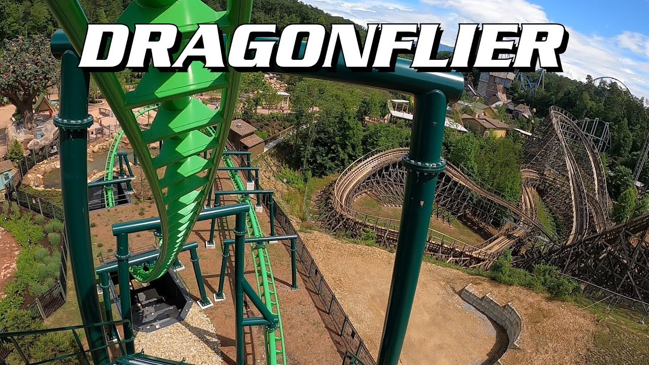 DRAGONFLIER | DOLLYWOOD FRONTSEAT POV - YouTube