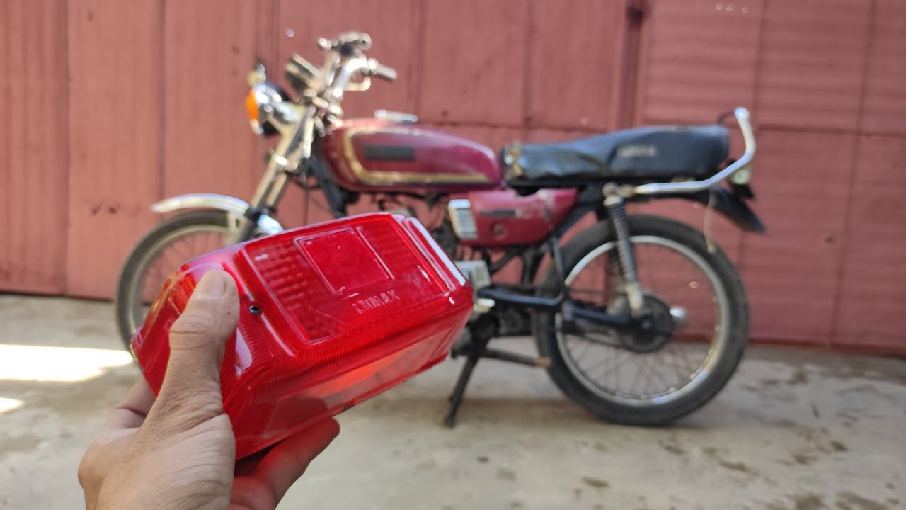 Backlight (tail light) InStAllatiOn On YAMAHA RX100 | YAMAHA RX100 ...