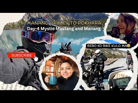 Manang to Pokhara Day-4 | BEBO ko bike kulo ma khasyo!| Blue Lake ...