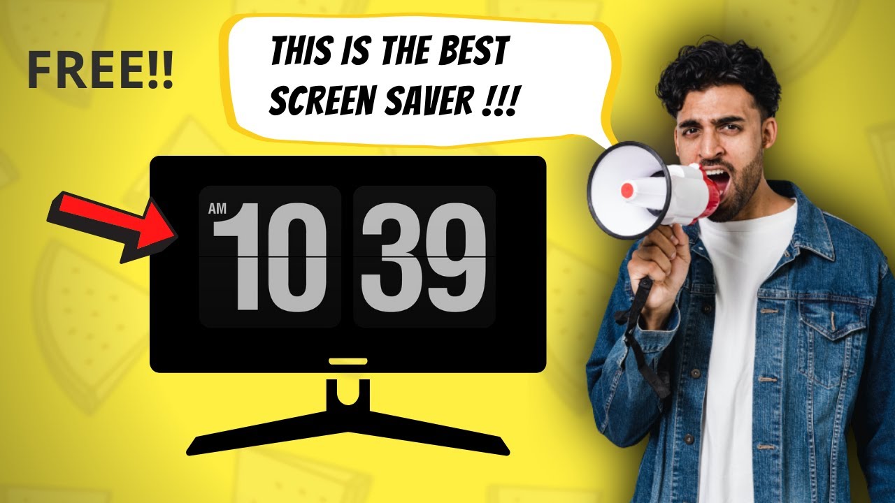 Best Screen saver for mac and windows !! Flip clock download and ...