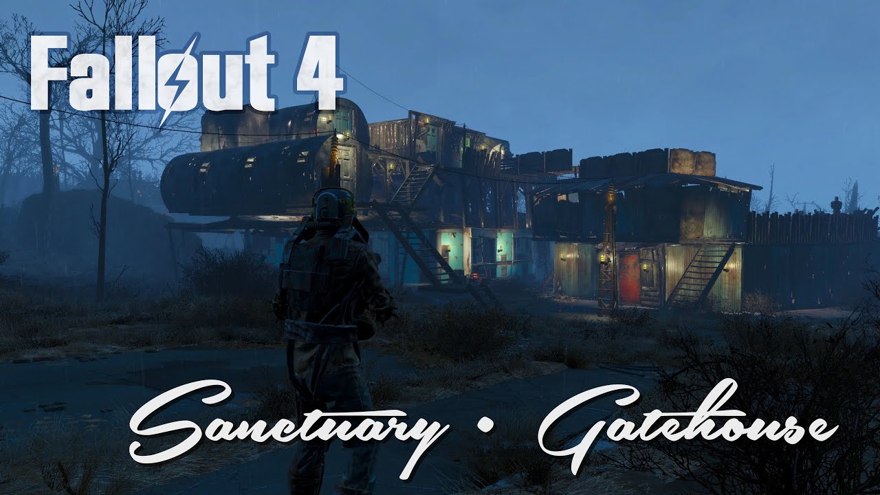 Fallout 4 • Sanctuary • Gatehouse - YouTube