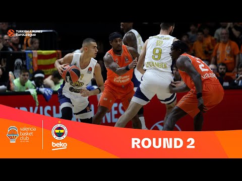 Valencia Basket-Fenerbahce Beko Istanbul | Round 2 Highlights | 2023-24 Turkish Airlines EuroLeague
