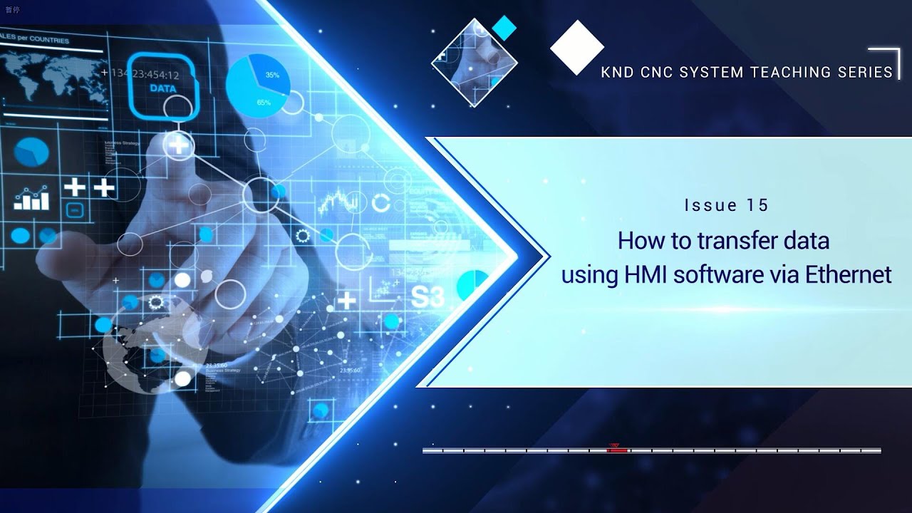 Lesson 15 - How to transfer data using HMI software via Ethernet - YouTube