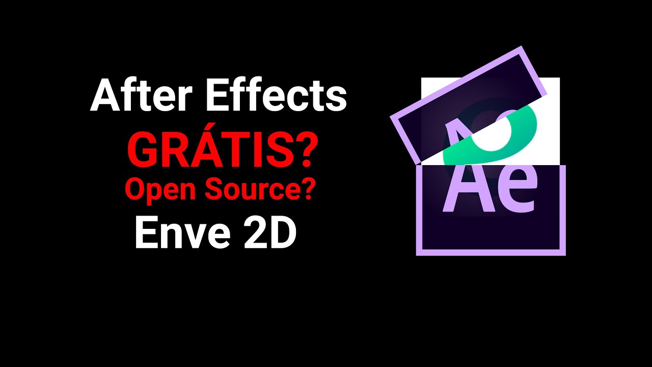 Motion Graphics com enve (After Effects open source?) - YouTube