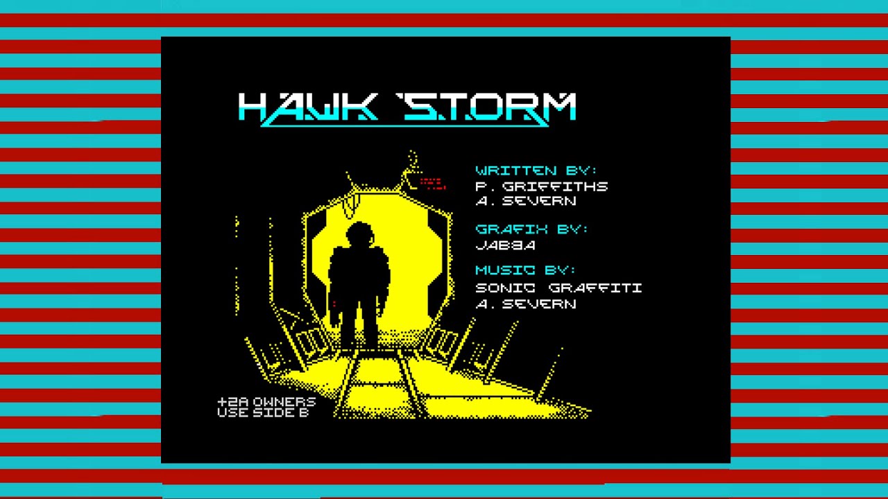 Прохождение игры Hawk Storm 1990 - zx spectrum games - YouTube