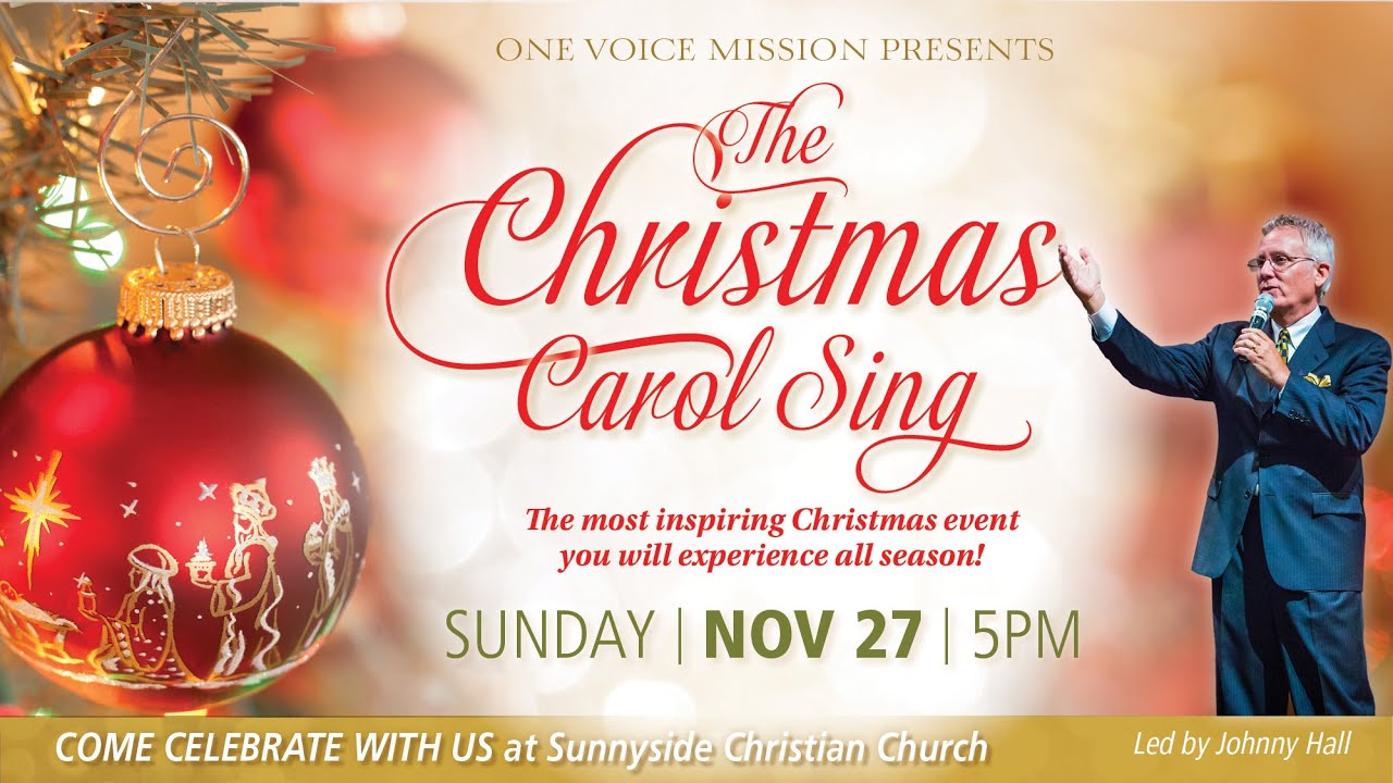 One Voice Mission Christmas Carol Sing - Colorado Springs - YouTube