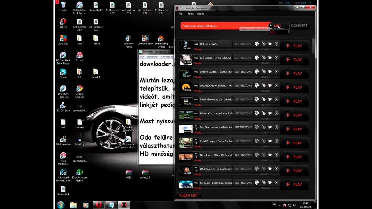 Zene/videó letöltés YouTube-ról - IT TV 2013 [HD] - YouTube