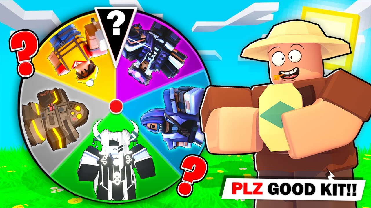 RANDOM KIT CHALLENGE! in Roblox Bedwars - YouTube