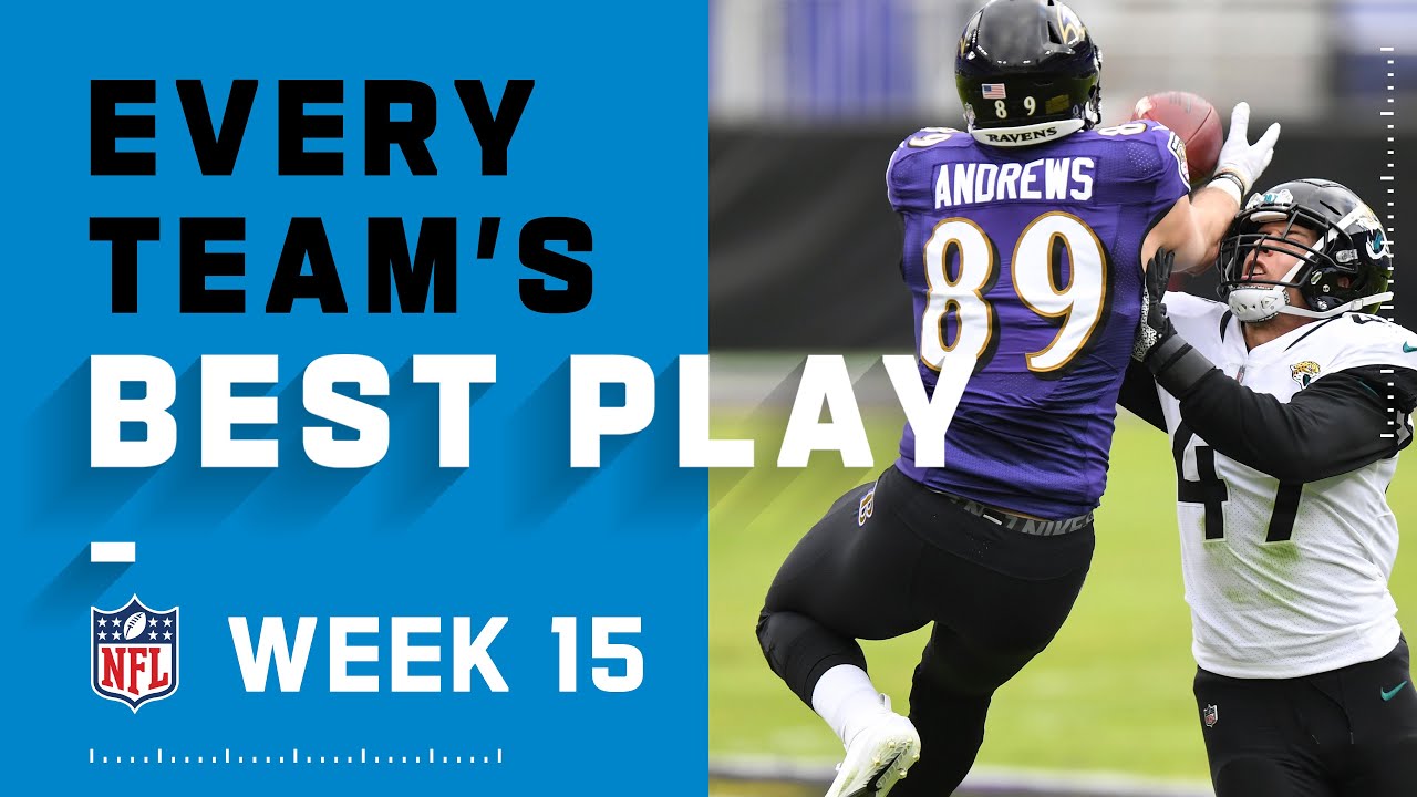 Every Team's Best Play of Week 15 | NFL 2020 Highlights - YouTube