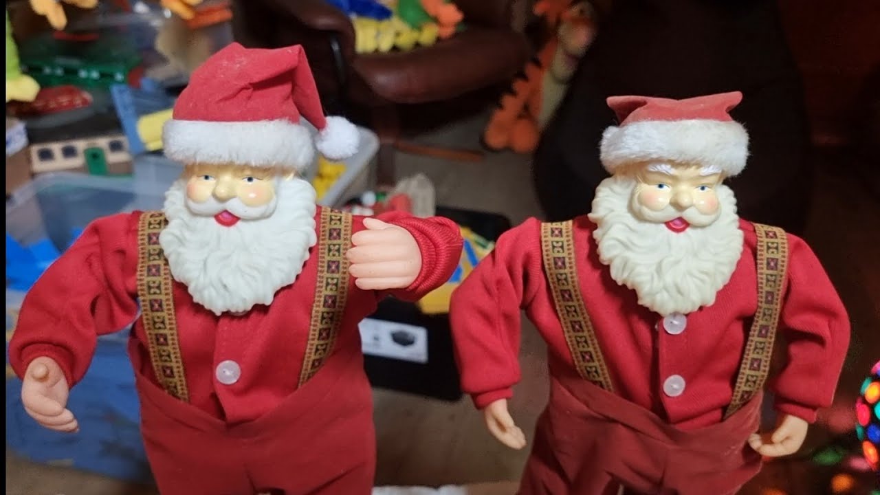 Rockin santa knock off - YouTube