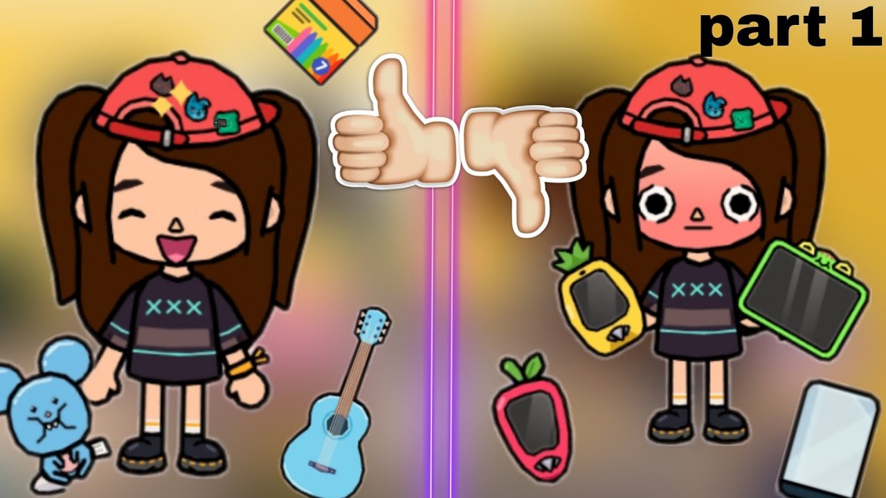Good 😊VS Bad 😈 Part 1 Toca boca Story Toca life world Toca boca # ...