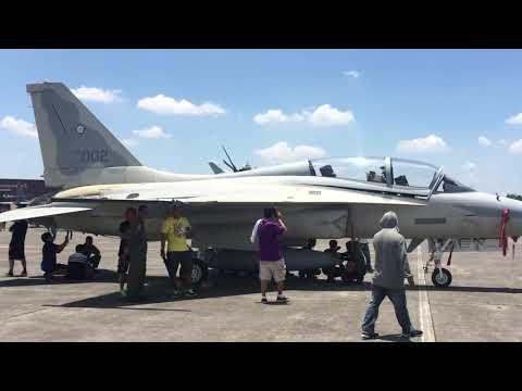 Phil Air Force FA 50PH Up Close - YouTube