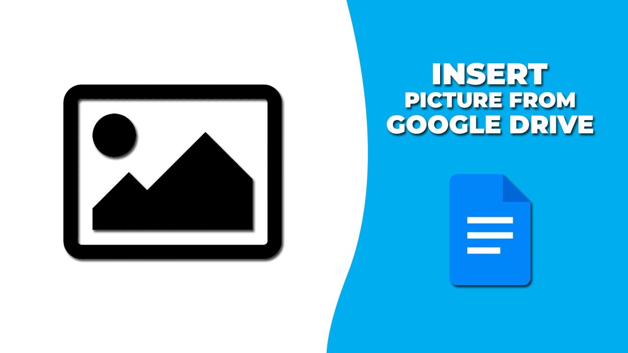 How to insert a picture from Google Drive into Google Docs - YouTube