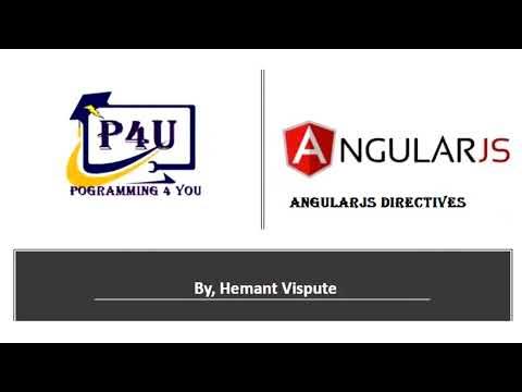 AngularJS Directives Part-2 (ng-show, hide, repeat, init) - YouTube