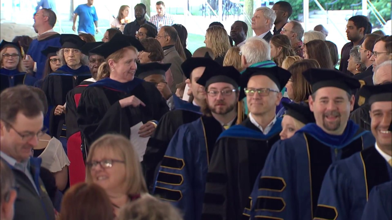 2017 Doctoral Hooding Convocation - YouTube