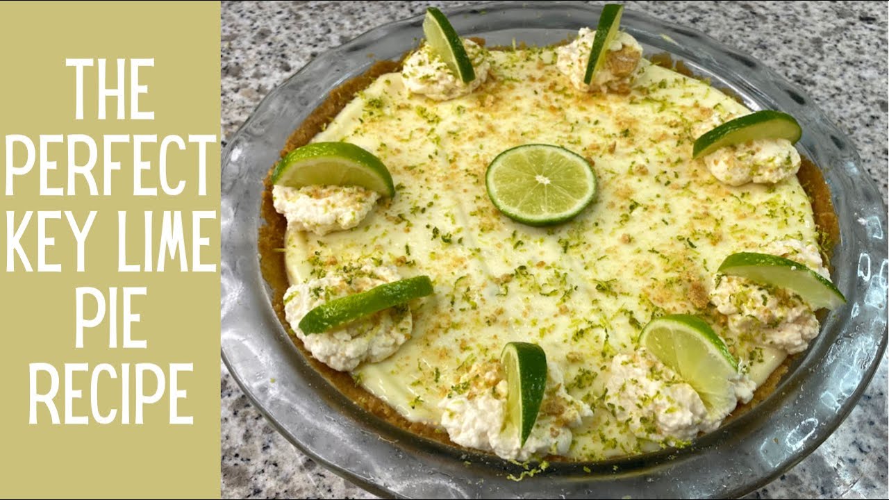 Key lime pie | Entirely from scratch - YouTube