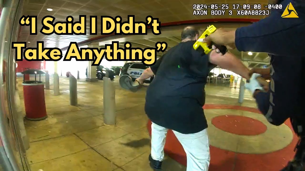 Target Thief Tries To Run From Police | Instantly Regrets It - YouTube