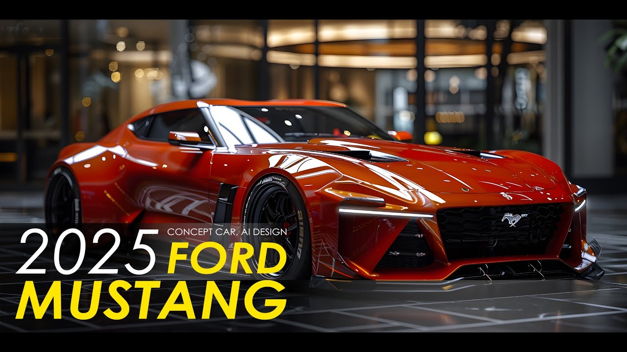 Ford Mustang 2025 Concept Car, AI Design - YouTube