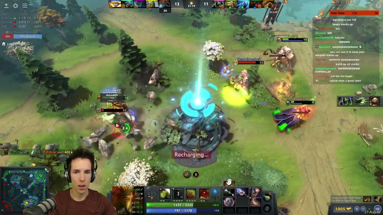RTS legend Grubby impressed by Dota's most complex hero - YouTube