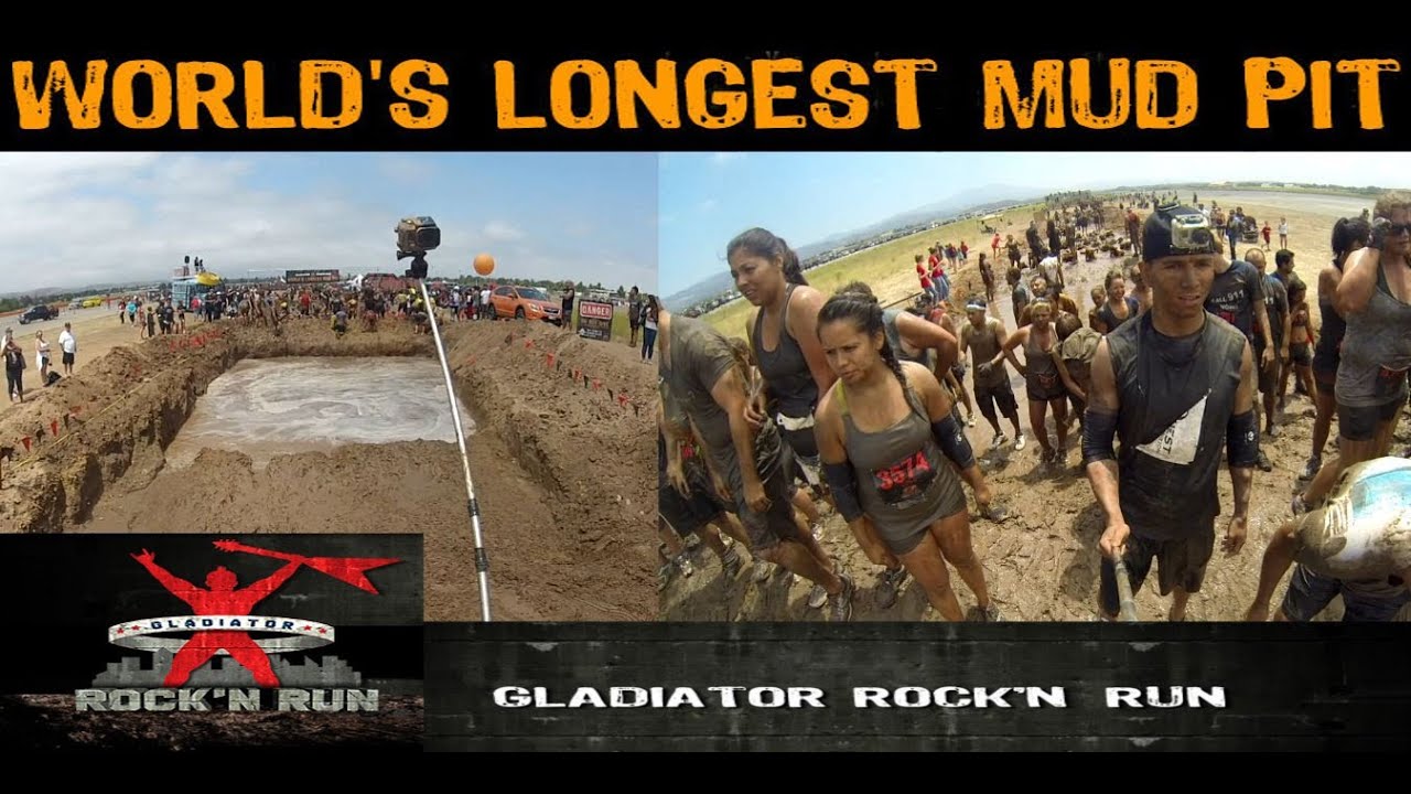 Gladiator Rock'N Run 2013 Mud Run Start to Finish, Dan Clark Nitro ...