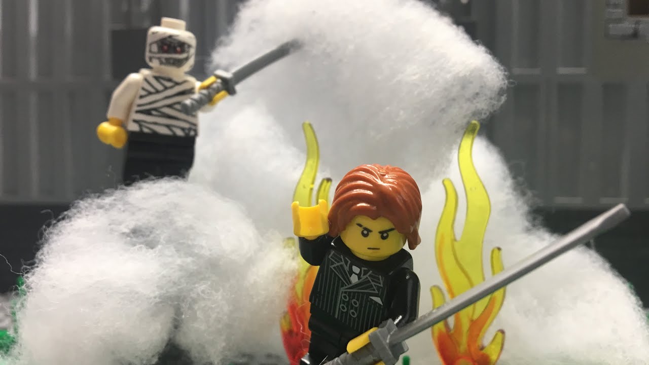 lego stop motion battle story - YouTube