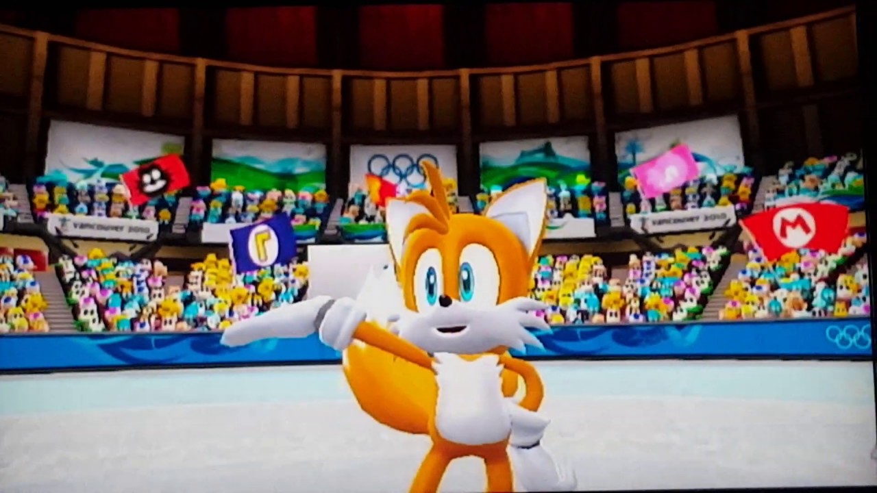 Mario & Sonic at the Olympic Winter Games Figure Skating #2 (Tails ...