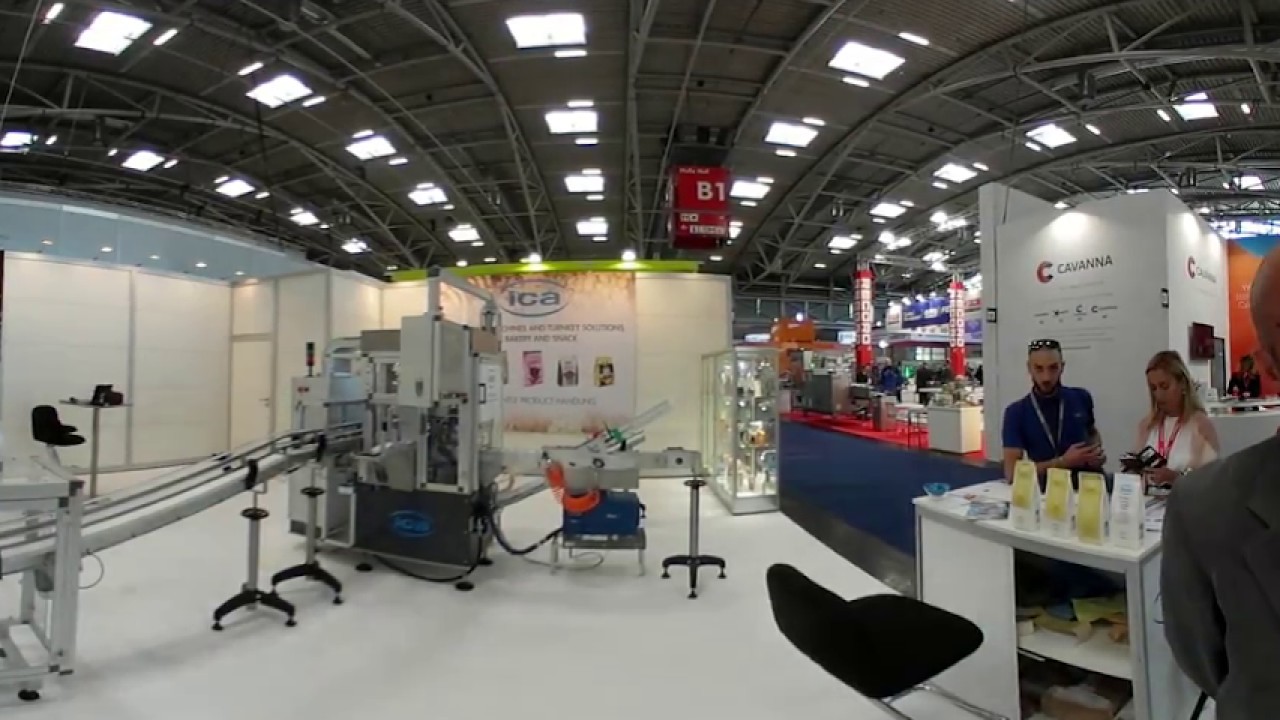 IBA 2018 - Virtual Tour stand Ica Spa - YouTube