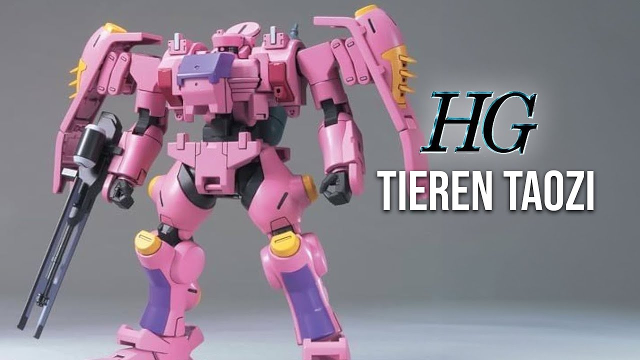 HG Tieren Taozi [Bandai Product Preview] USA Gundam TV! - YouTube