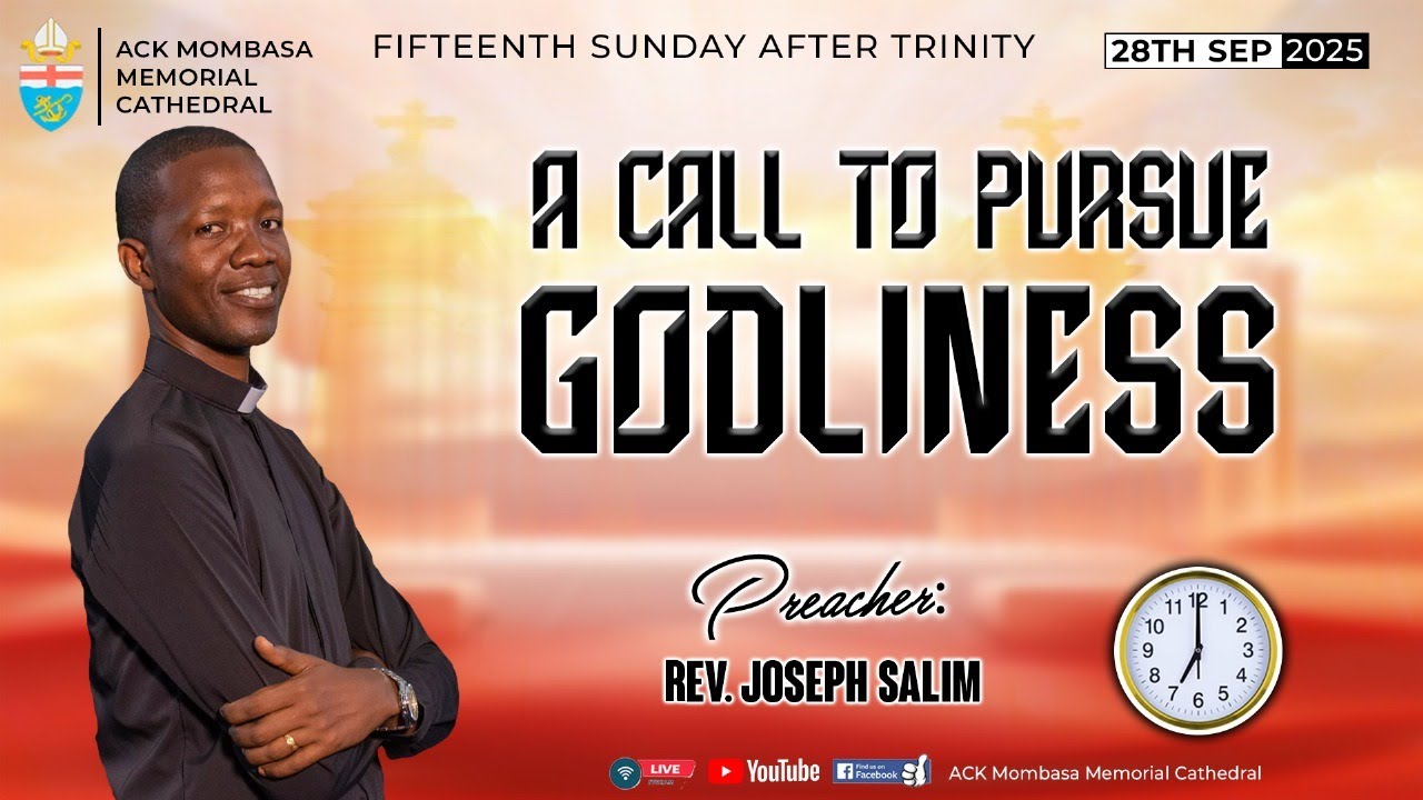 THE 15TH SUNDAY AFTER TRINITY || 7:00 AM || 28TH SEPT. 2025 - YouTube