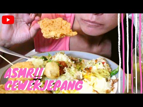 ASMR Cewek Jepang in Indonesia #6 Babi guling