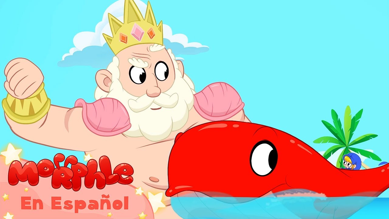 Béisbol con el Rey Neptuno - Caricaturas para Niños | Morphle en ...