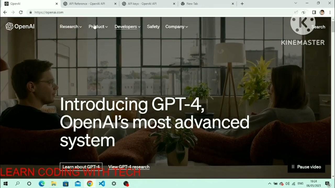 How to create your personal API key - YouTube