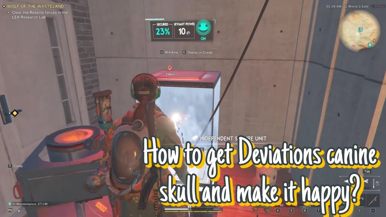 How to get Deviations canine skull and make it happy? | Once Human ...