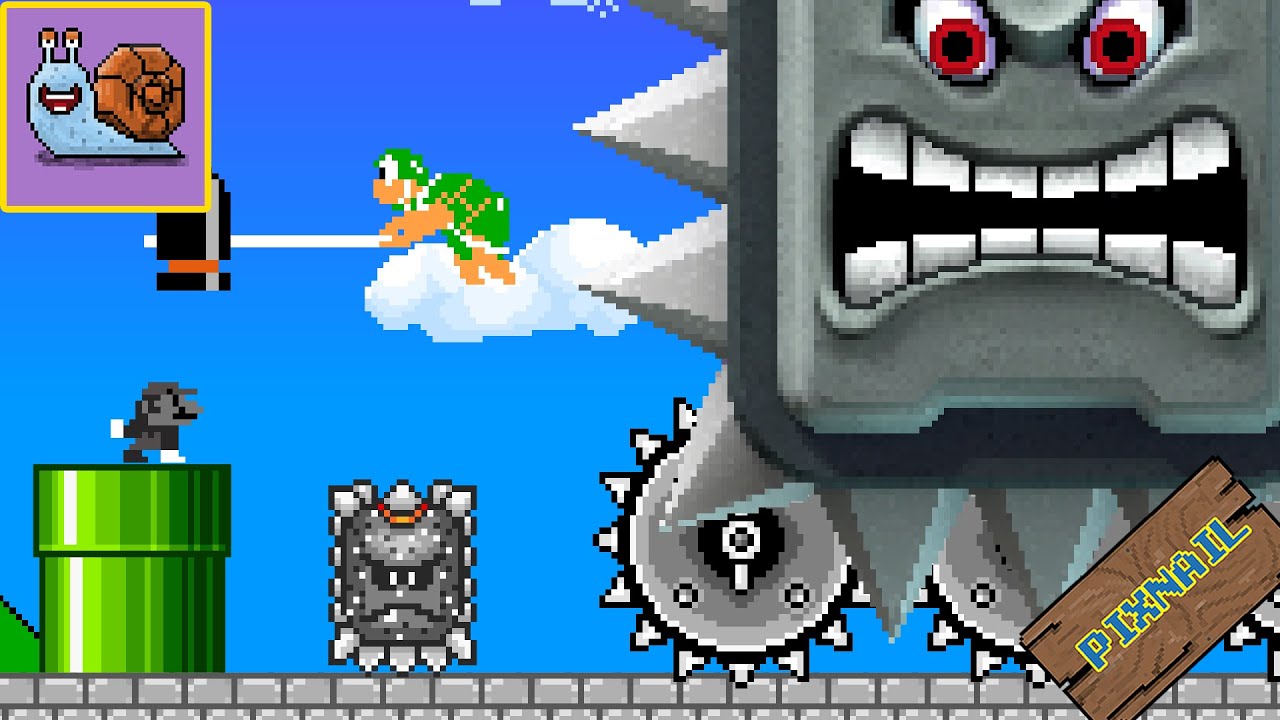 Super Mario's New Universe 04 - Mario Rock Super Strong| Animation ...