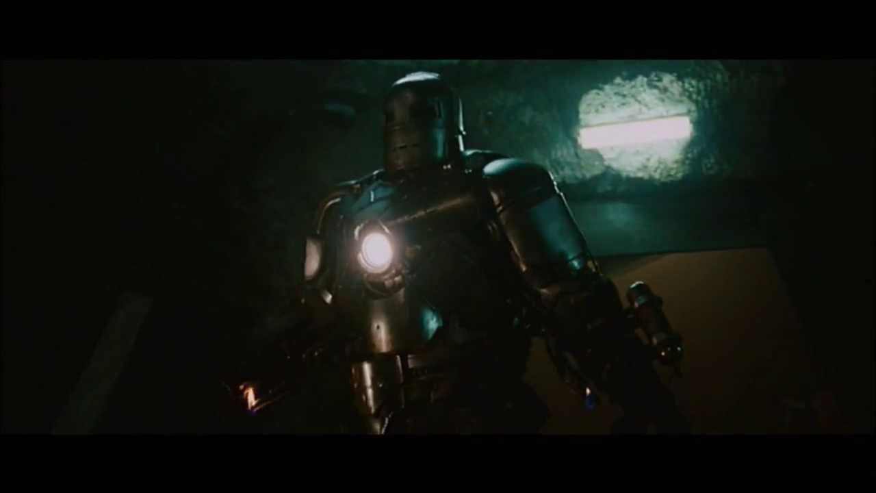Iron Man Clip: Cave Battle - YouTube