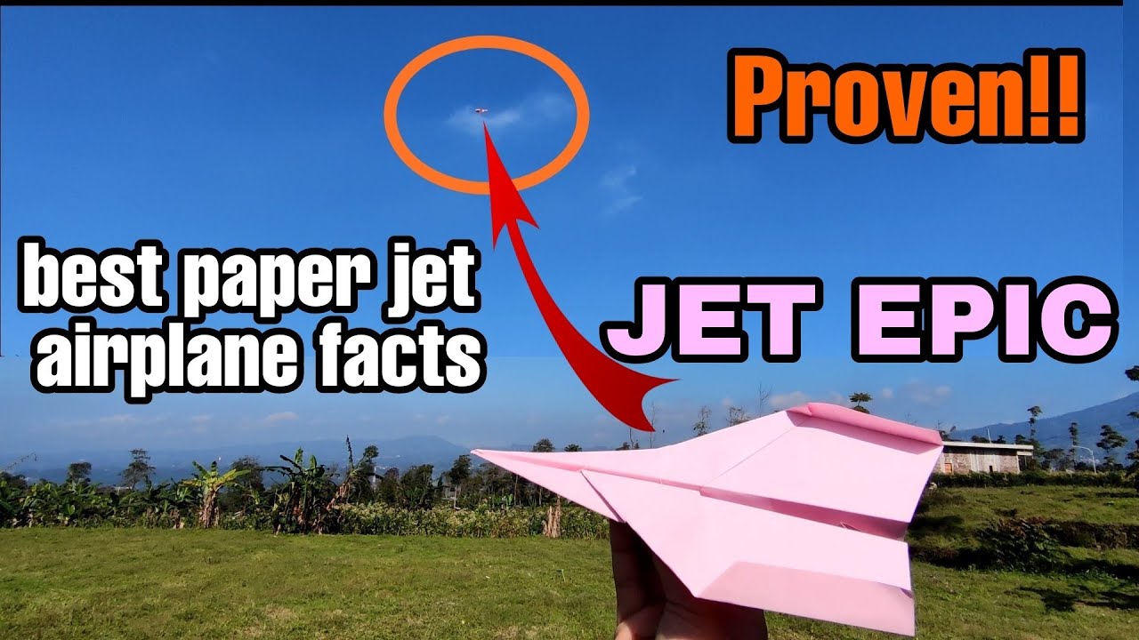 Best Paper Jet Plane | How to make paper plane jet easy and cool - YouTube