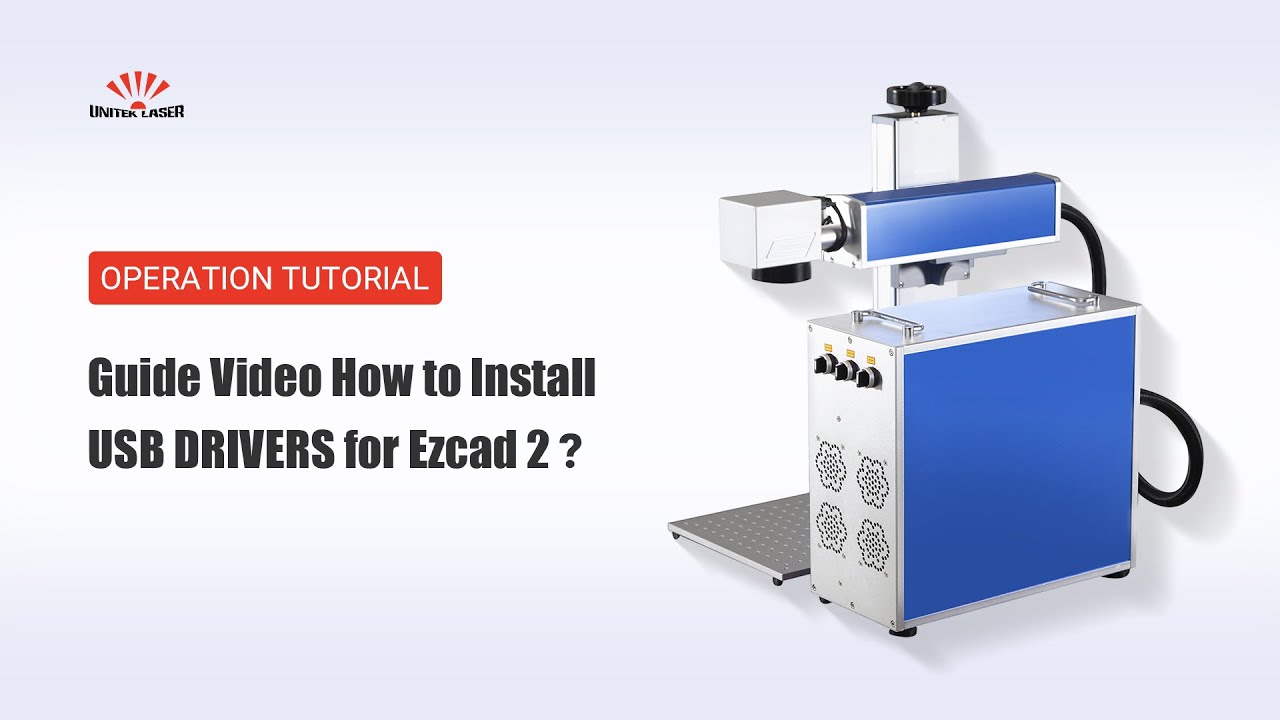 Ezcad2 Tutorial Section2: Guide Video How to Install USB DRIVERS for ...