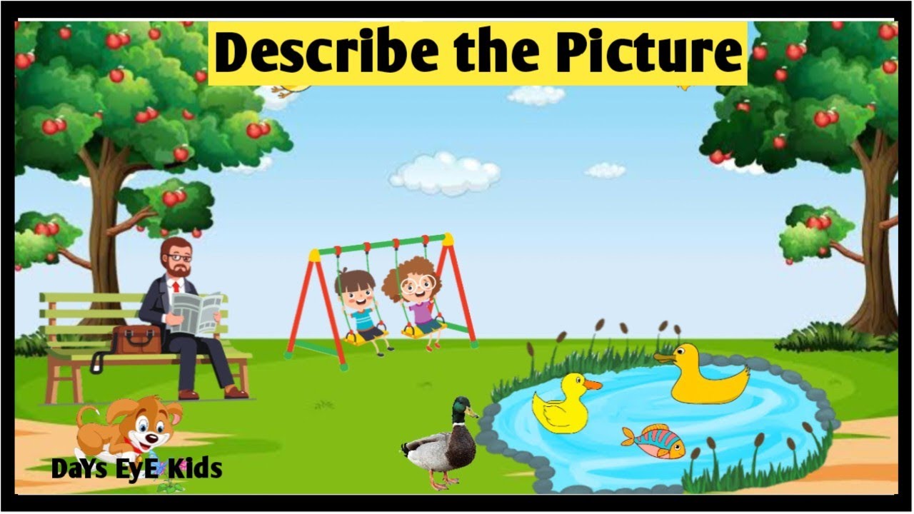 Picture Description of a "Park" | Describe the Picture of a Park (Look ...