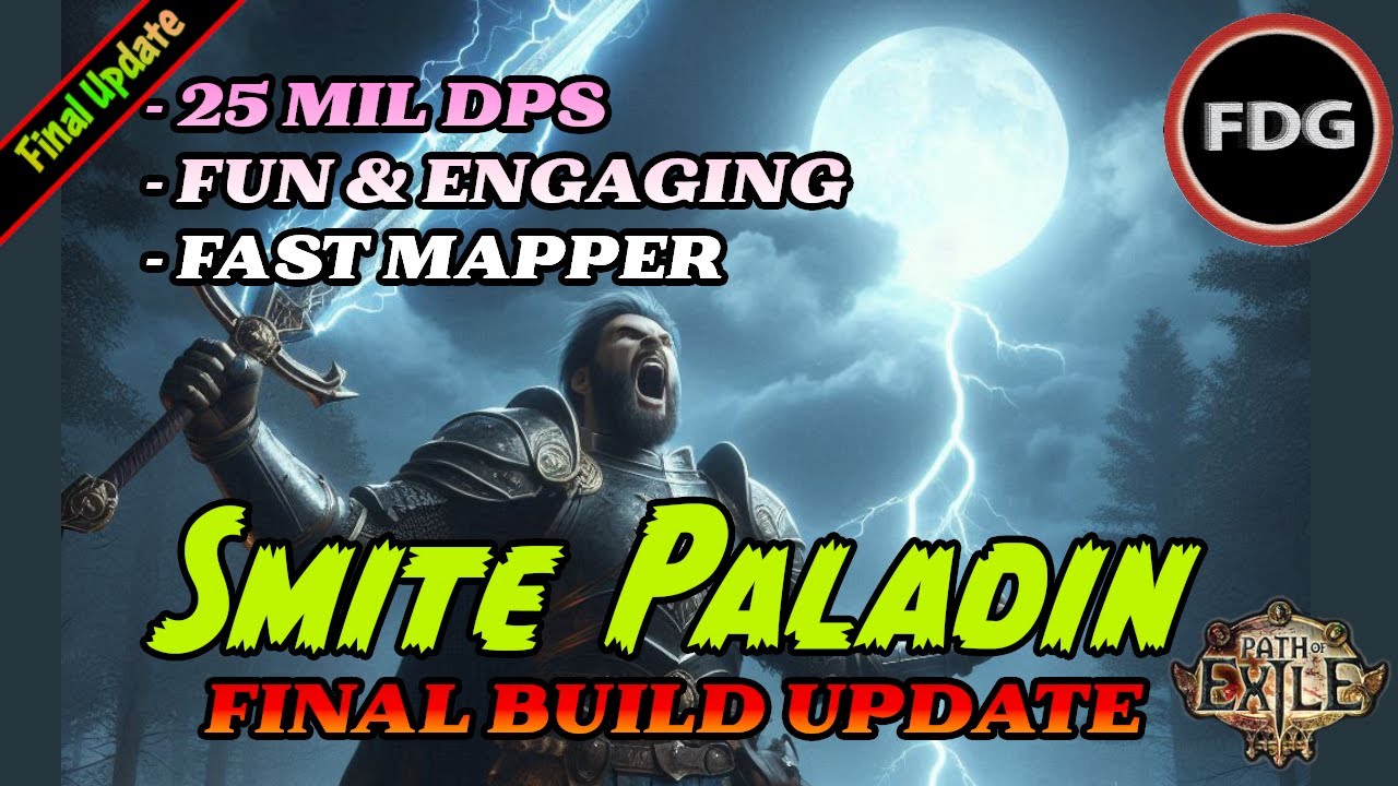 Fast & Fun Build - Smite Paladin Final Update POE Phrecia Build Guide ...