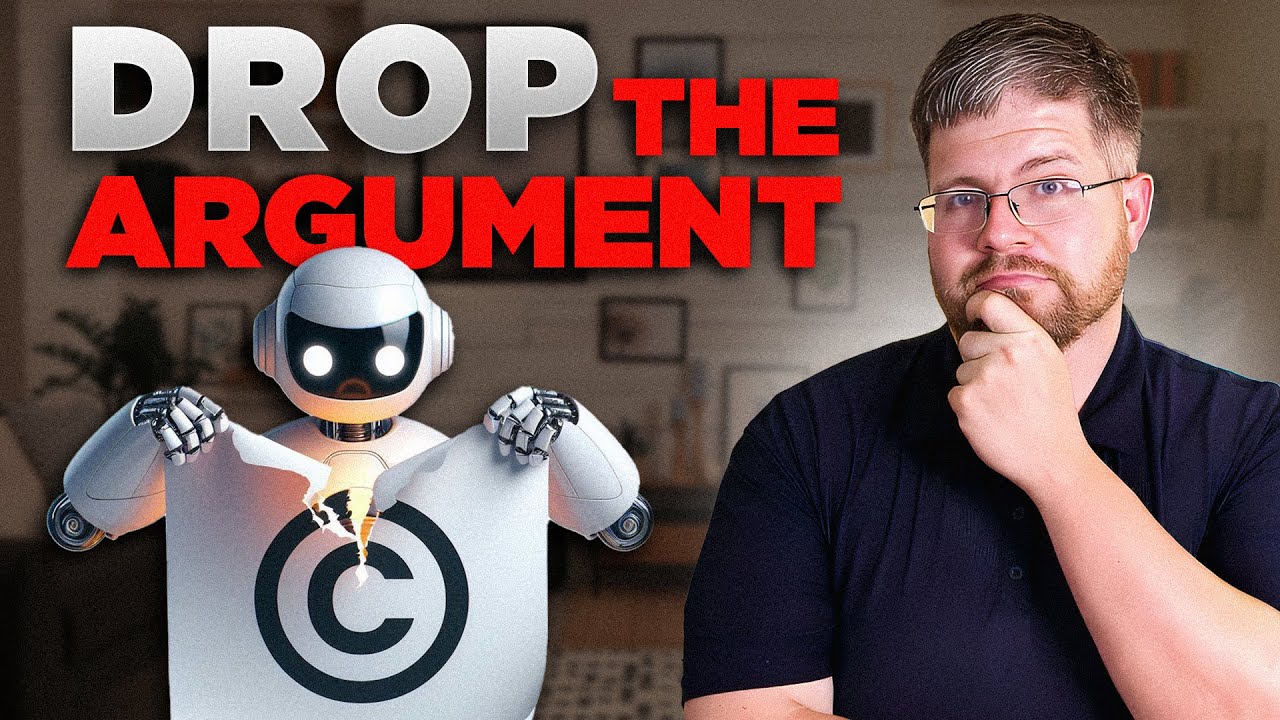 Why the “AI Is Stealing” Argument is Irrelevant - YouTube