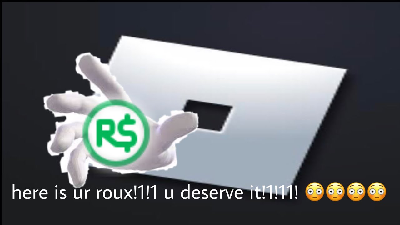 so roblox is giving me roux - YouTube