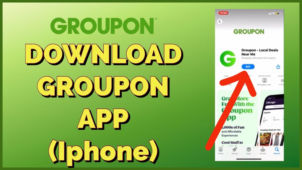 How to Download & Install Groupon App on iPhone 2023? - YouTube