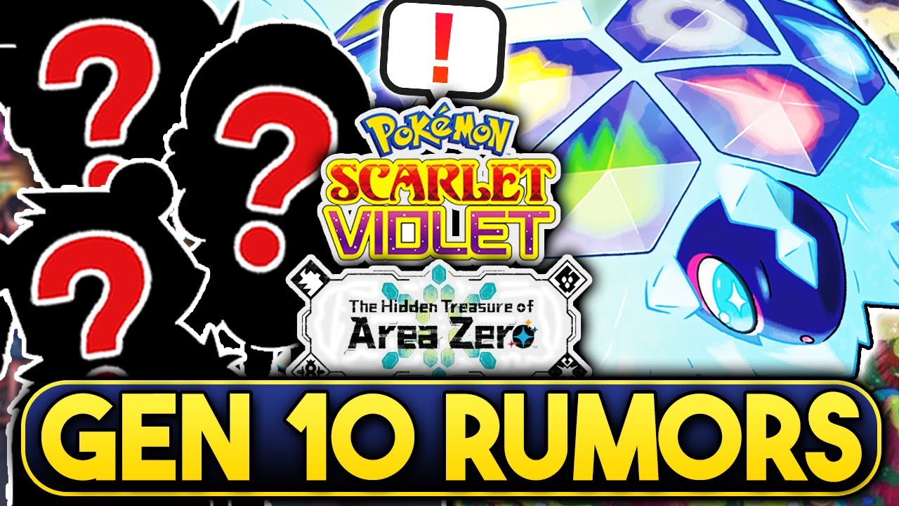 POKEMON NEWS! NEW GENERATION 10 RUMORS! NEW DLC UPDATES? Pokemon ...