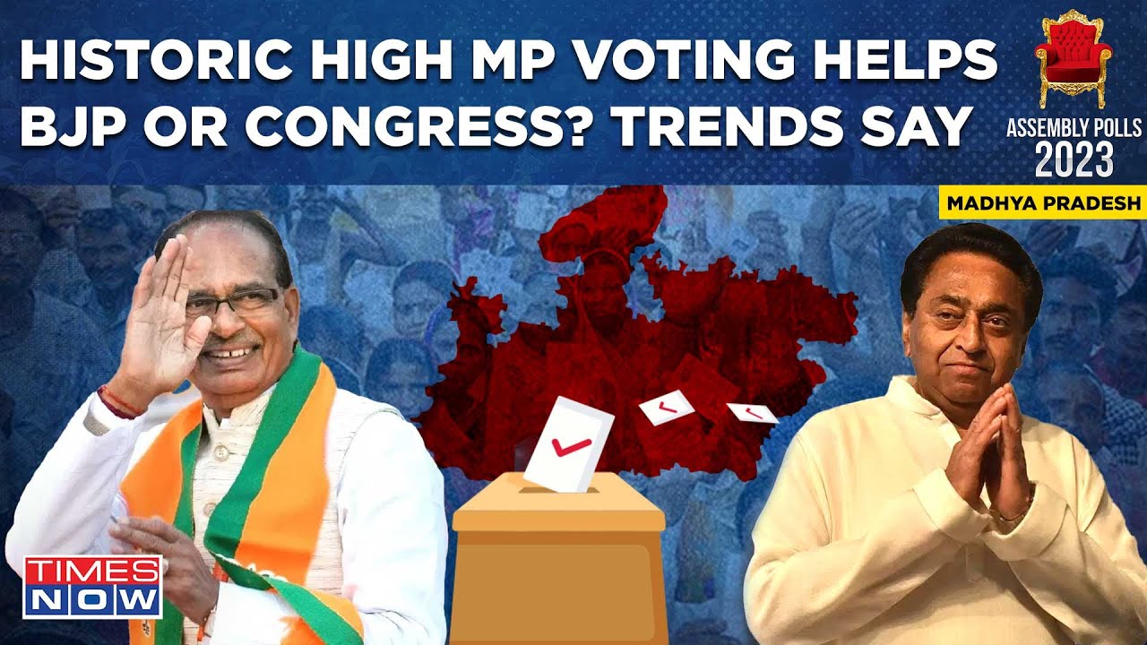 MP Elections 2023: Highest-Ever Voter Turnout Concerns Congress, BJP ...