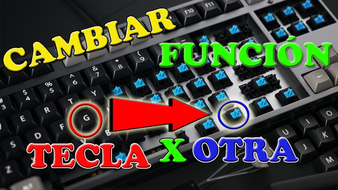 Cambiar la Función de una Tecla que no Sirve por Otra | Mapear teclas con keytweak | SOLUCIÓN ...