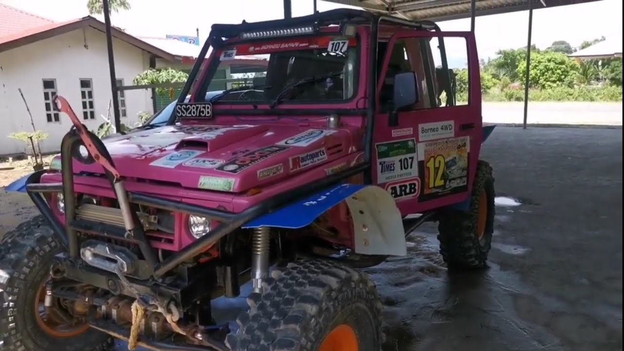 Suzuki Jimny V8!!! MONSTER PINKY | Extreme Off-Road Modifications | 4x4 ...