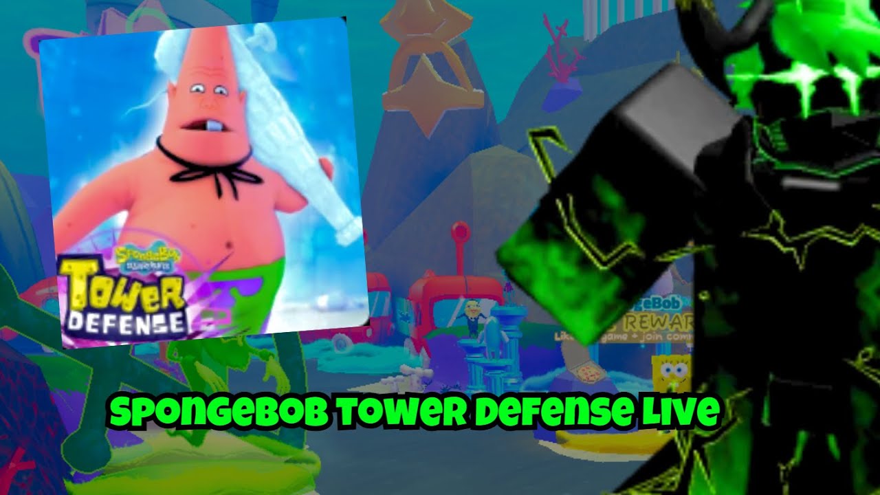 Spongebob TD New Update【🔴Live】 - YouTube