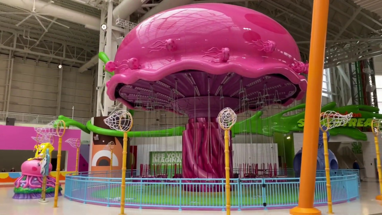 Nickelodeon Universe - NEW FOR 2019 - Full Walkthrough Tour - YouTube