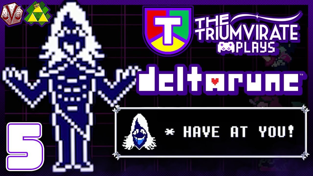 Rouxls Kaard the Puzzle Master - The Triumvirate Plays: Deltarune - YouTube