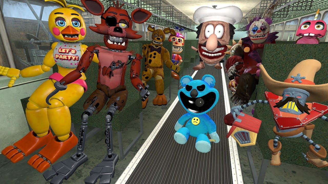 BUS STOP SPARTAN KICKING DESTROYING ALL NEW FNAF SECURITY BREACH ...